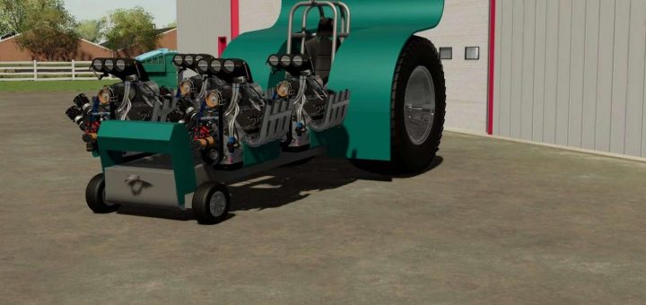 Tractor Pulling Pack Mods | FS22 Mods | Farming Simulator 22 Mods