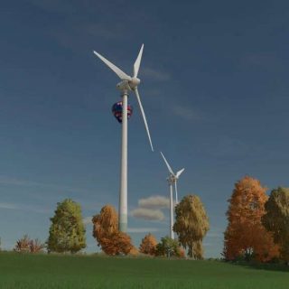 Windturbine Pack v1.0.0.1 - FS25 / FS22 Mod