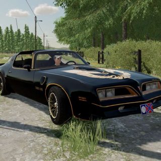 77 Pontiac Trans Am Firebird Bandit v1.0.0.0 - FS25 / FS22 Mod