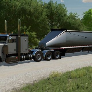 Beall Bullet Quad Axle Belly Dump v1.0.0.2 - FS25 / FS22 Mod