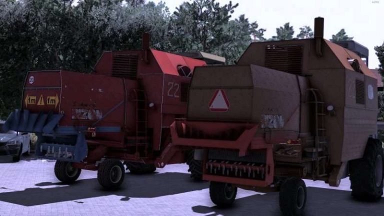 Bizon Rekord Z058H I v1.0.0.0 - FS25 / FS22 Mod