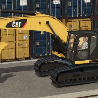 CAT 336 NextGen & 336E v1.0.0.0 - FS25 / FS22 Mod