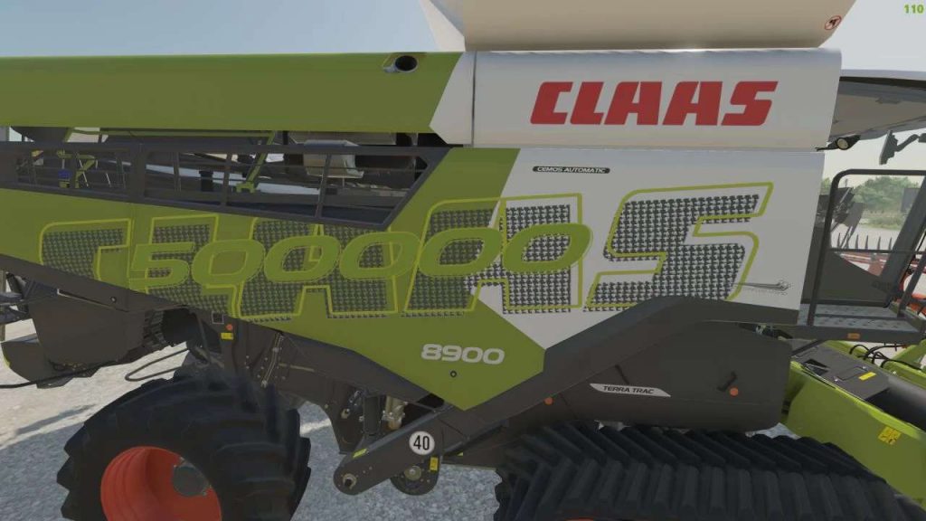 Claas Lexion 2023 - 500 000 decal v1.0.0.0 - FS25 / FS22 Mod