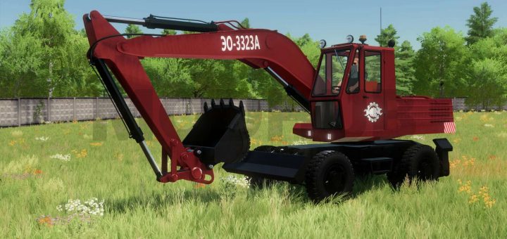 Farming Simulator 22 Forklifts, Excavators mods | FS22 Excavators