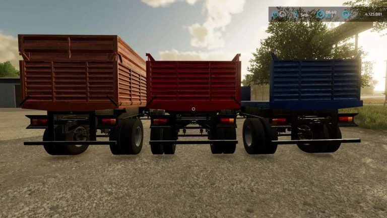 Gosa Agricultural Trailer BETA v1.0.0.0 - FS25 / FS22 Mod