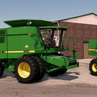 John Deere 9600/9610 EE v1.0.0.0 - FS25 / FS22 Mod