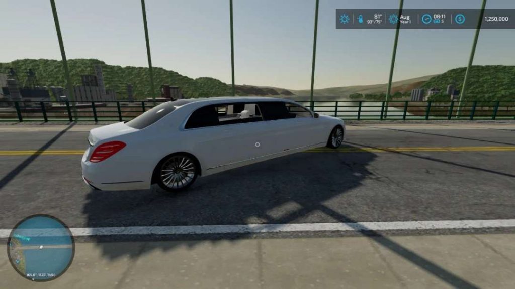 Maybach limo v1.0.0.0 - FS25 / FS22 Mod