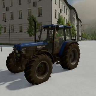 New Holland 8340 Rust Edition v1.0.0.0 - FS25 / FS22 Mod