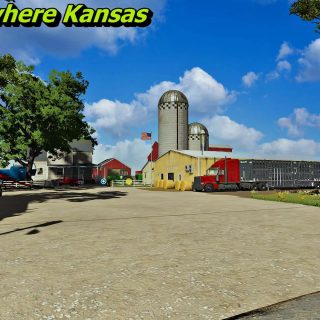 Nowhere Kansas v1.0.0.0 - FS25 / FS22 Mod