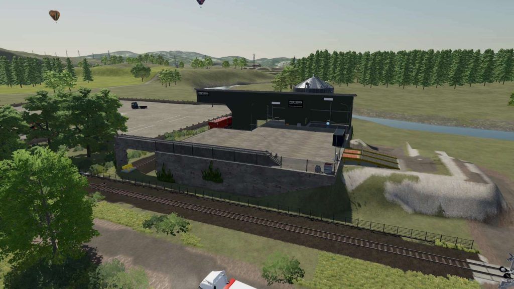 Railway station v1.0.0.0 - FS25 / FS22 Mod