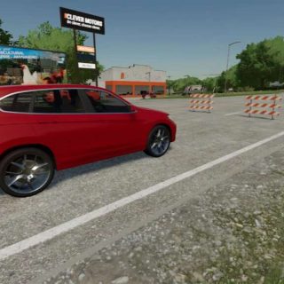 Traffic Cones And Barricades v1.0.0.1 - FS25 / FS22 Mod