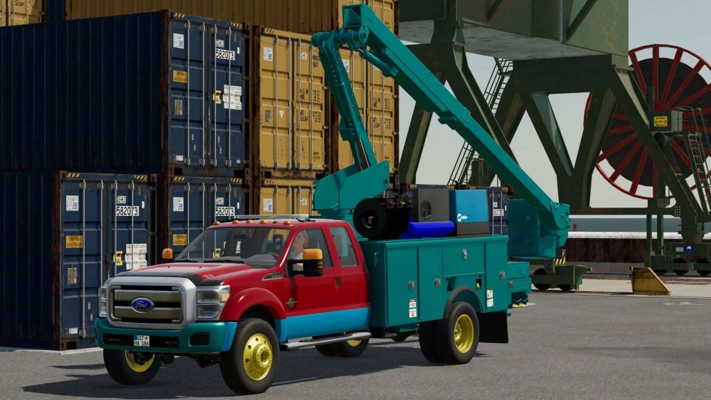 2011 Ford F Series Service Truck v1.0.0.0 - FS25 / FS22 Mod