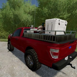 2021 Ford F150 SingleCab v1.0.0.0 - FS25 / FS22 Mod