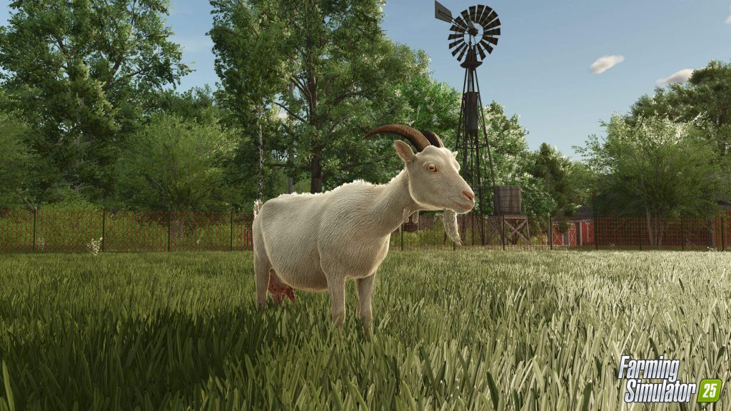 Farming Simulator 25 announced a New Animal: Goats