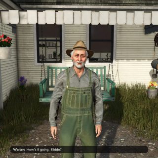 NPC Talking People with some stories in Farming Simulator 25
