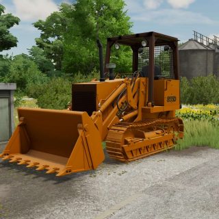 Case 855D Track Loader V1.0.0.1 - FS25 / FS22 Mod