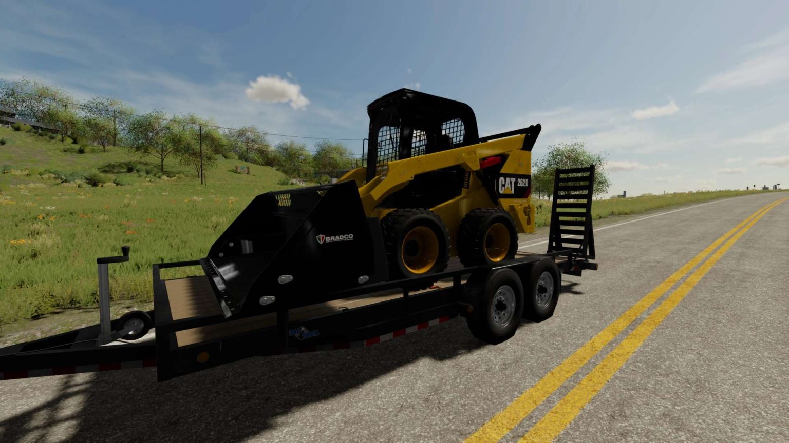 CAT 262D SKID STEER v1.0.0.0 - FS25 / FS22 Mod