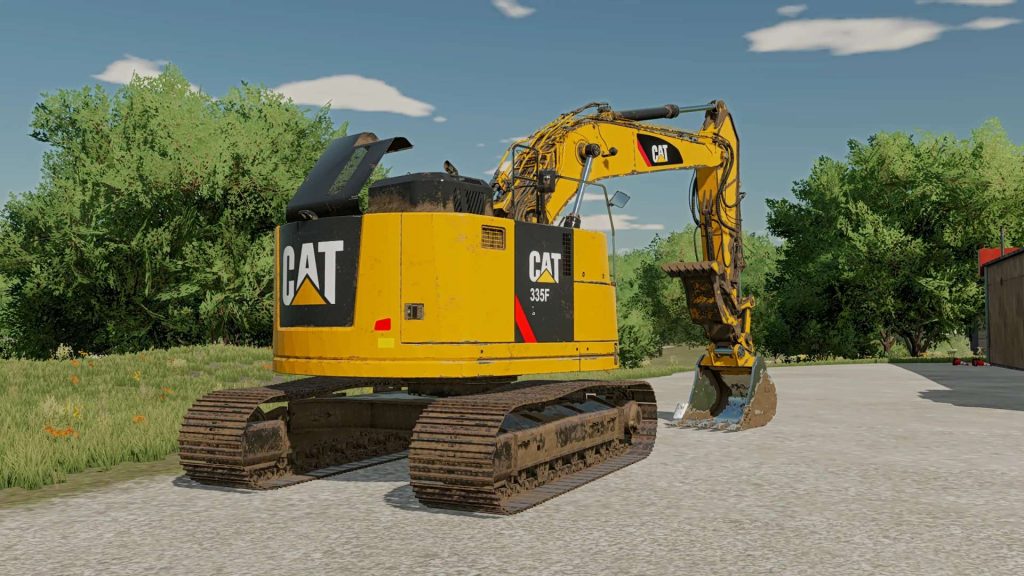 Cat 335F v1.0.0.0 - FS25 / FS22 Mod