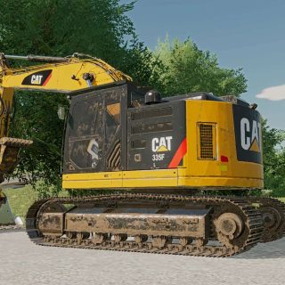 Cat 335F v1.0.0.0 - FS25 / FS22 Mod