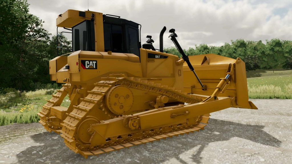 Cat D6T and Accessories v1.1.0.0 - FS25 / FS22 Mod