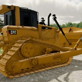 Cat D6T and Accessories v1.1.0.0 - FS25 / FS22 Mod