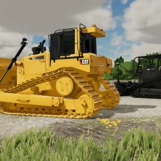 Cat D6T and Accessories v1.1.0.0 - FS25 / FS22 Mod
