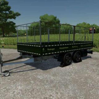 Construction yard Stani trailer v1.0.0.0 - FS25 / FS22 Mod