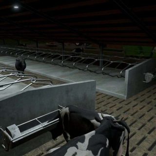 Cowshed Pack Expandable Pastures Ready v1.0.0.0 - FS25 / FS22 Mod