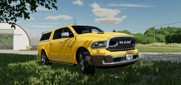 Dodge Ram Mods | FS22 Mods | Farming Simulator 22 Mods