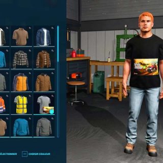 Farming Simulator 25 Clothing v2.0.0.0 - FS25 / FS22 Mod