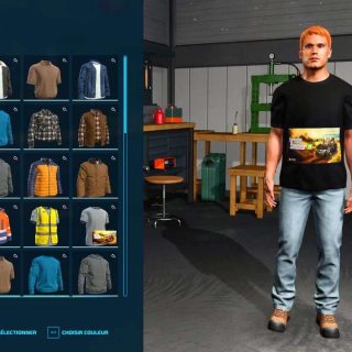 Farming Simulator 25 Clothing v2.0.0.0 - FS25 / FS22 Mod