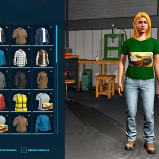 Farming Simulator 25 Clothing v2.0.0.0 - FS25 / FS22 Mod