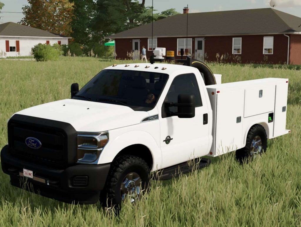 Ford F-250 Grading Truck v1.0.0.0 - FS25 / FS22 Mod