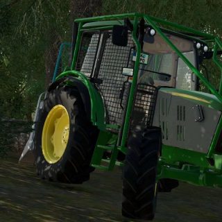 John Deere 5R Forestry v1.0.0.0 - FS25 / FS22 Mod