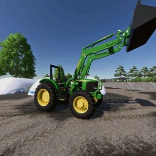 John Deere 6100/6110D BETA v1.0.0.0 - FS25 / FS22 Mod