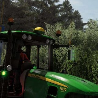 John Deere 7530 Edited v1.0.0.0 - FS25 / FS22 Mod