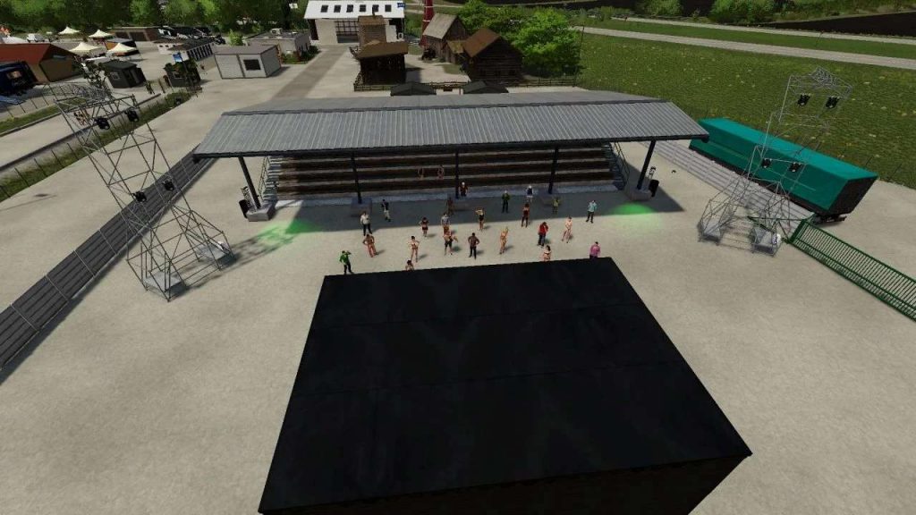 Light Tower for Stage v1.0.0.0 - FS25 / FS22 Mod