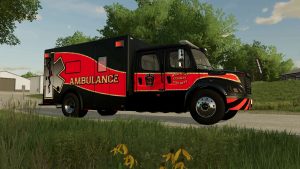M2 Freightliner Ambulance v4.0.0.0 - FS25 / FS22 Mod