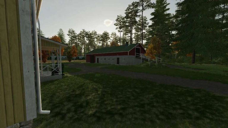 Old Brick Cow Barns Expandable Pastures v1.0.0.0 - FS25 / FS22 Mod