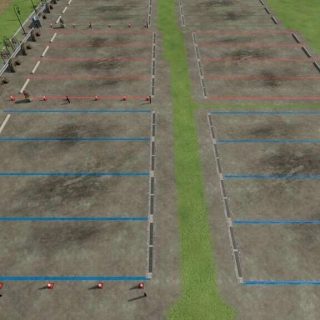 Parking Spaces v1.2.0.0 - FS25 / FS22 Mod