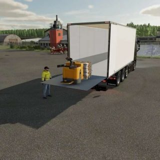 Swap Body With Taillift v1.1.1.0 - FS25 / FS22 Mod