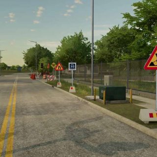 Swedish Road Sign Pack v1.0.0.0 - FS25 / FS22 Mod