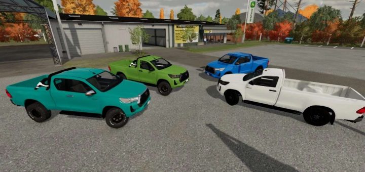 Toyota Hilux Mods | FS22 Mods | Farming Simulator 22 Mods