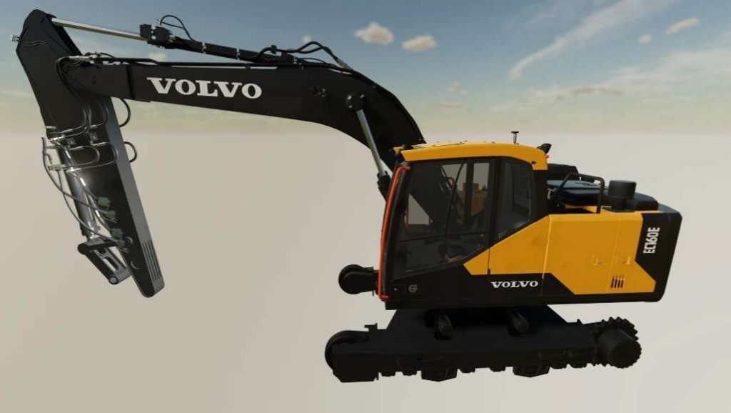 Volvo EC160E v1.0.0.0 - FS25 / FS22 Mod