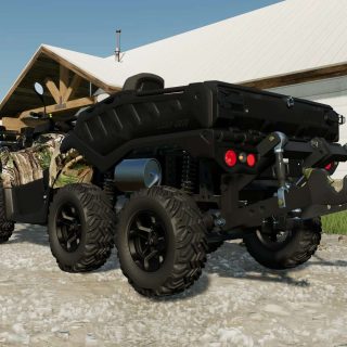2022 Can-Am Outlander Max 6x6 XU Plus 1000T v1.1.0.0 - FS25 / FS22 Mod