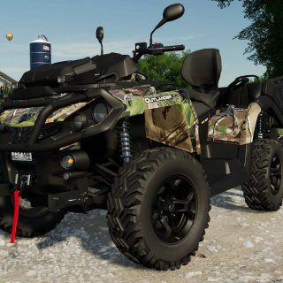 2022 Can-Am Outlander Max 6x6 XU Plus 1000T v1.1.0.0 - FS25 / FS22 Mod
