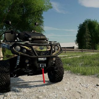 2022 Can-Am Outlander Max 6x6 XU Plus 1000T v1.1.0.0 - FS25 / FS22 Mod