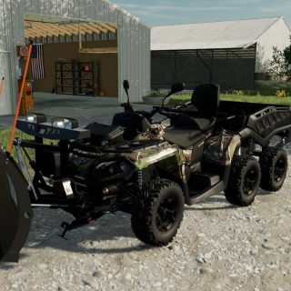 2022 Can-Am Outlander Max 6x6 XU Plus 1000T v1.1.0.0 - FS25 / FS22 Mod
