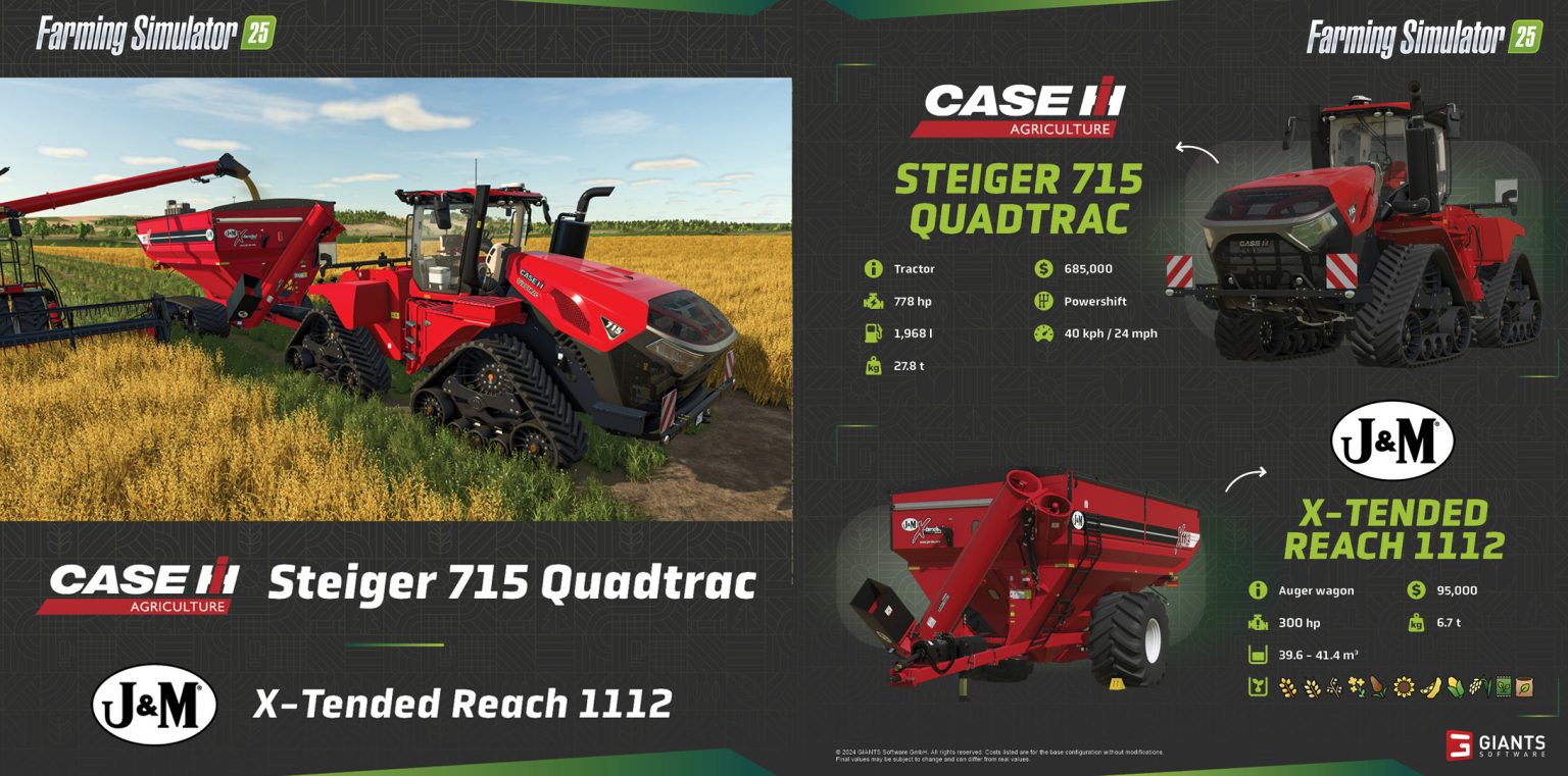 Farming Simulator 25: Weeder, Tractors, Auger wagon & More - FS25 ...