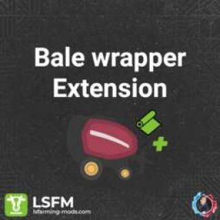 Bale Wrapper Extension v1.0.0.0 - FS25 / FS22 Mod